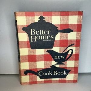 Better Homes and Gardens New Cook Book 1962 - Etsy