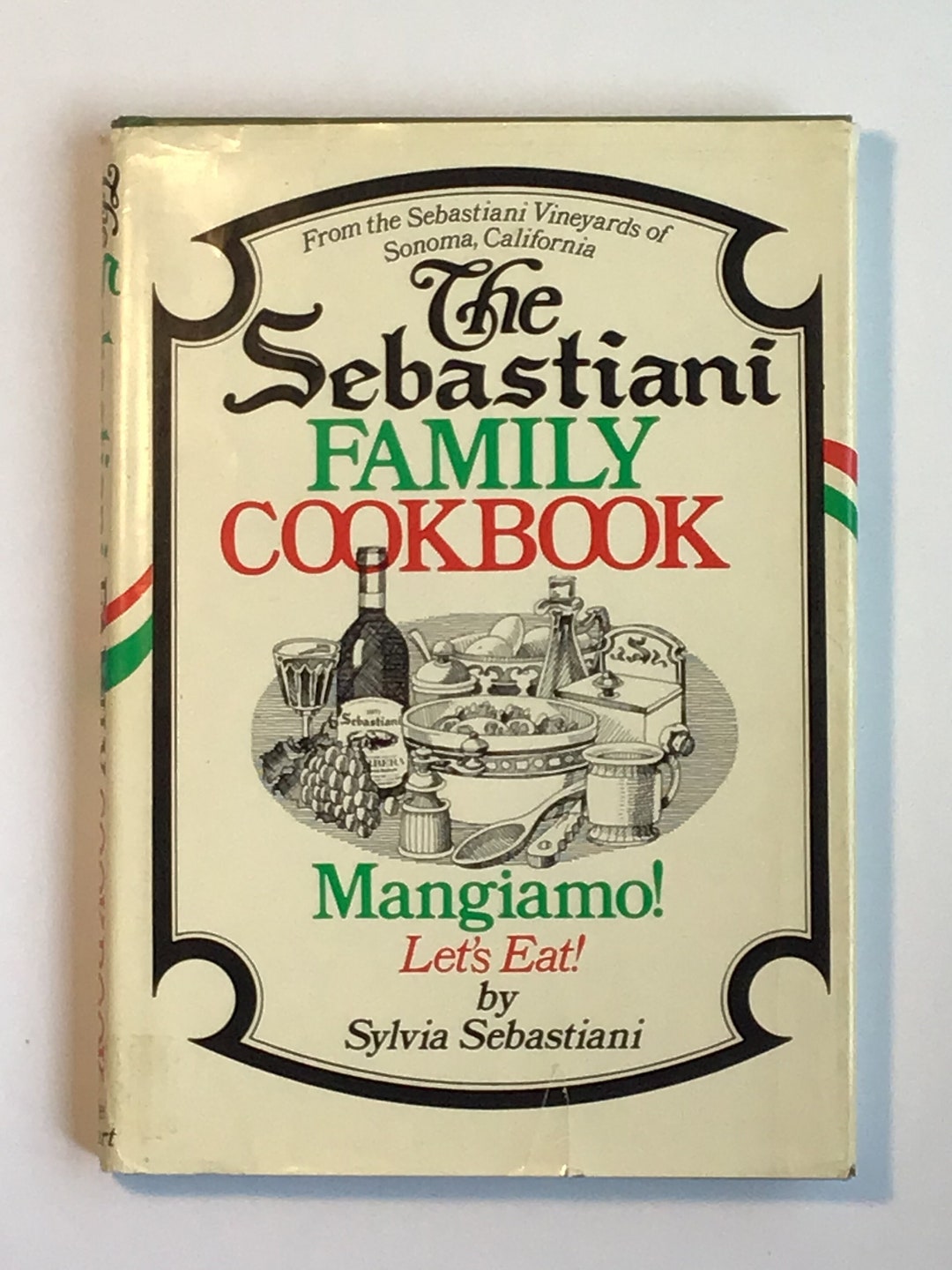 The Sebastiani Family Cookbook 1970 - Etsy