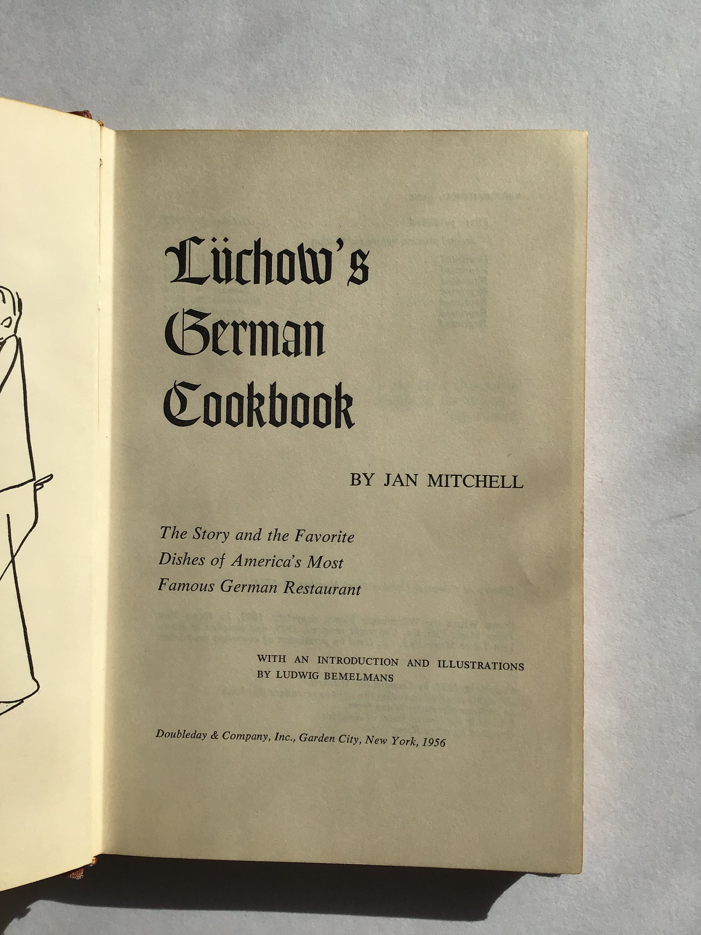 Luchow’s German Cook Book - Etsy