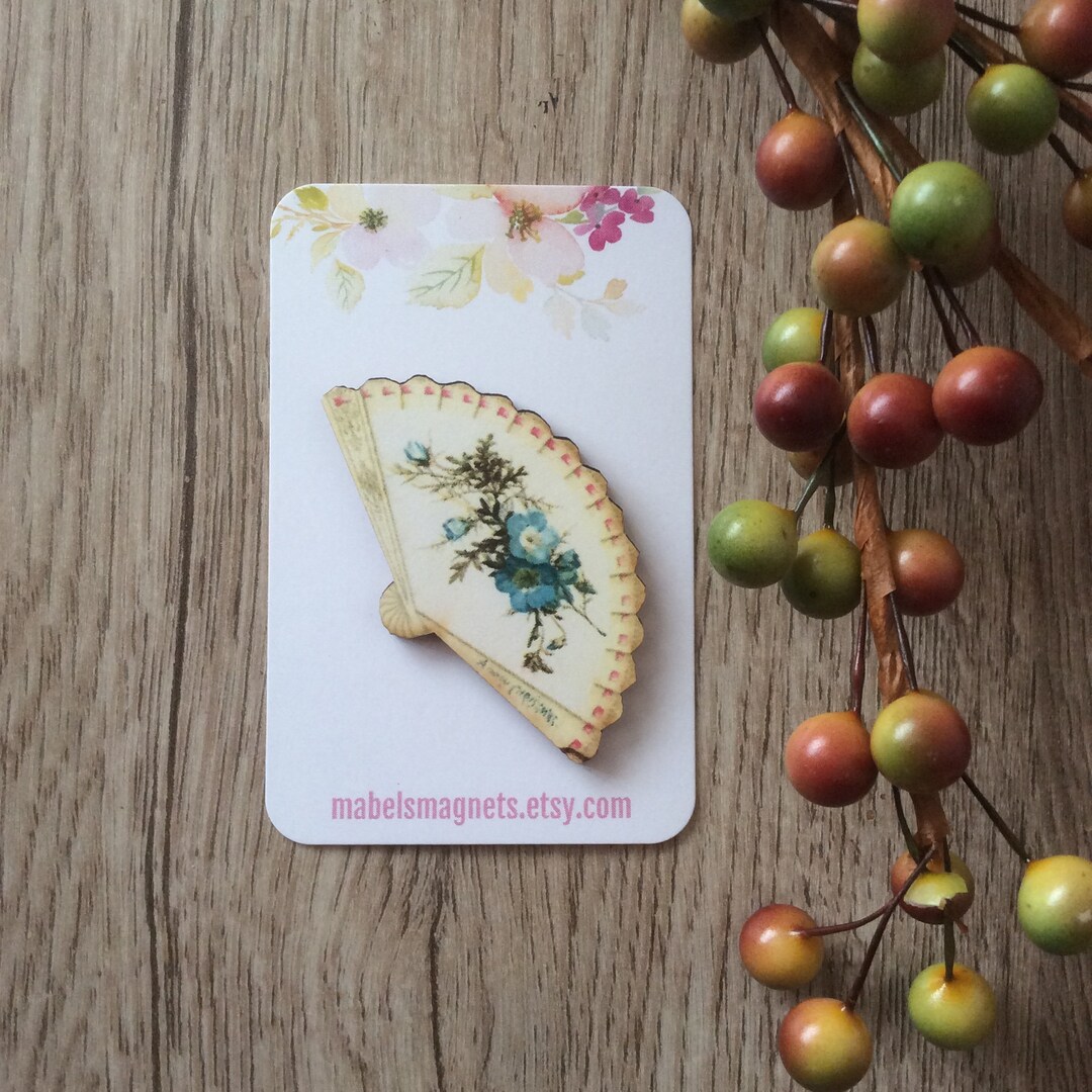 Fan Magnets,oriental Fan Magnets,wooden Fan Needle Knack,fan Needle ...