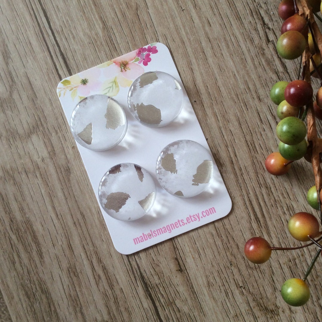 Silver Boho Magnets,minimalist Magnets,chore Board Magnets,trendy ...
