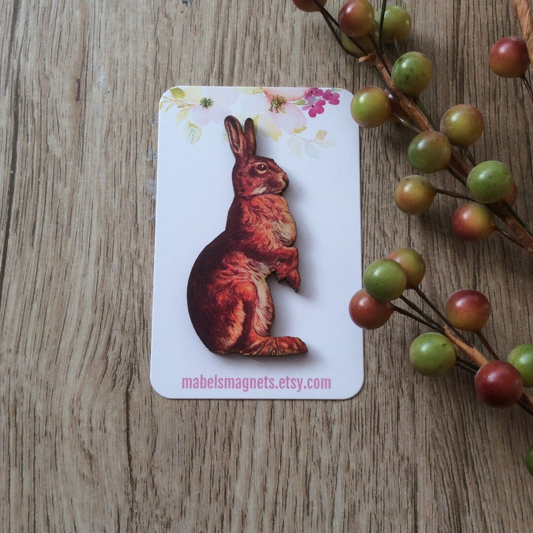 Bunny Needle Minder,cross Stitch, Bunny Needle Knack,rabbit Magnet ...