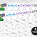 Animal Movement | Dice Game for Kids | Miming Game | Icebreaker Game ...