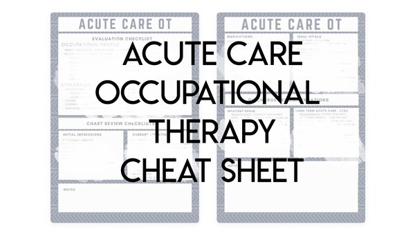 Lab Value Ranges and Interpretations for Acute Care Occupational ...