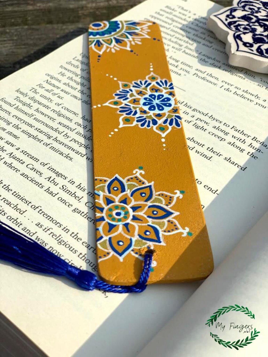 Personalized Wooden Bookmark Handmade | Etsy