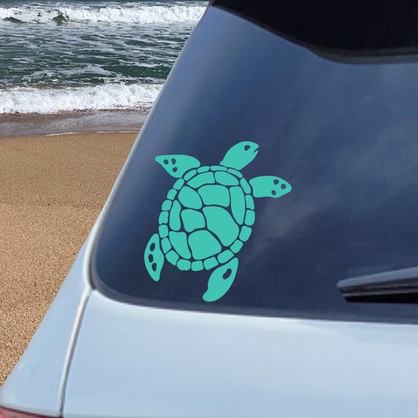 Sea Turtle Decal - Etsy