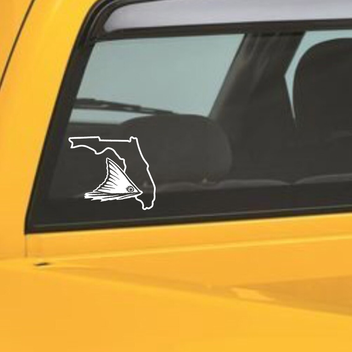 Tailing Redfish Decal Florida Redfish Redfish Car Decal - Etsy