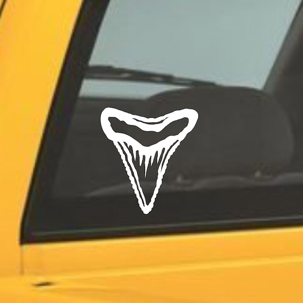 Shark Teeth Car Decal - Etsy