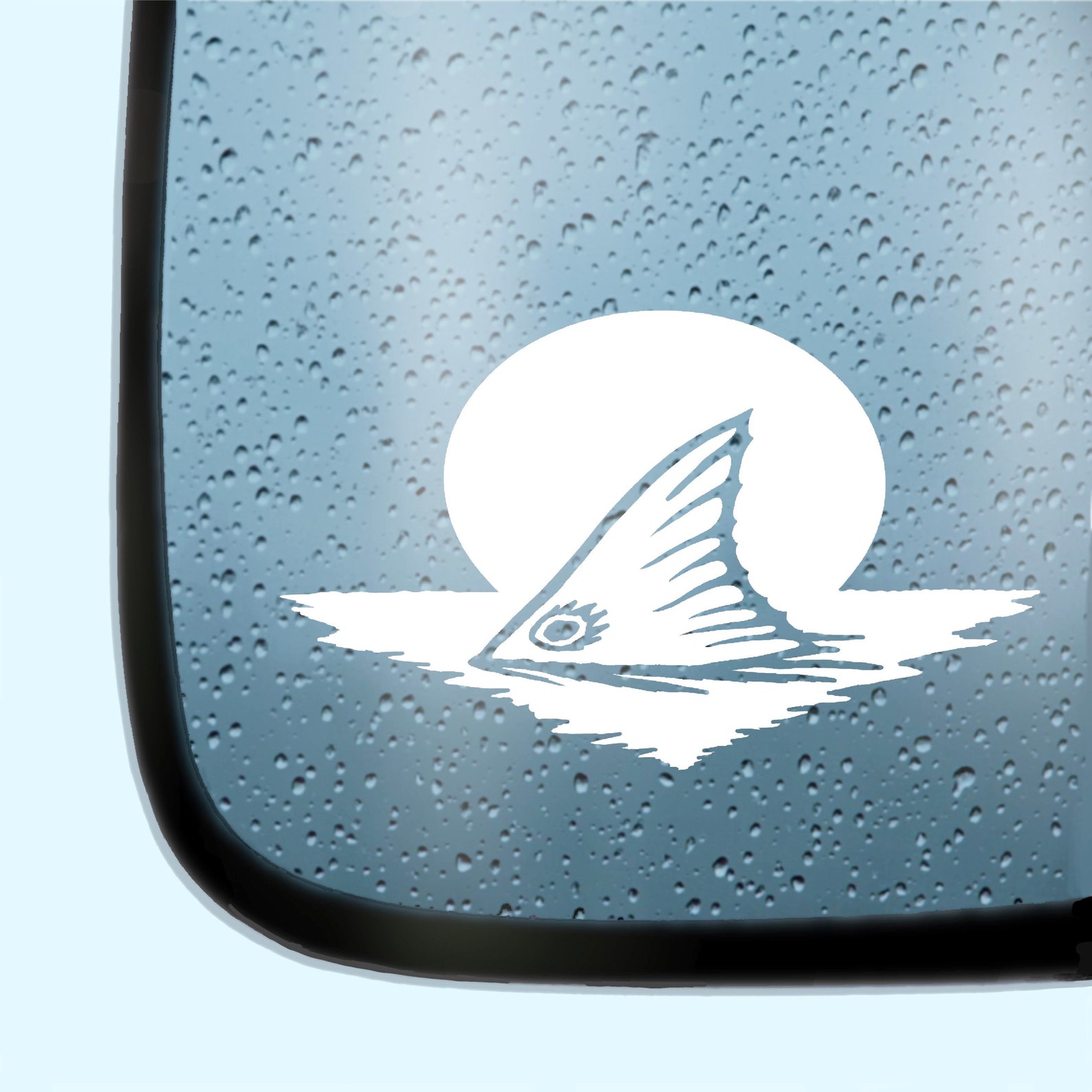 Redfish Decal, Redfish Sticker, Tailing Redfish, Redfish Tail Sticker ...