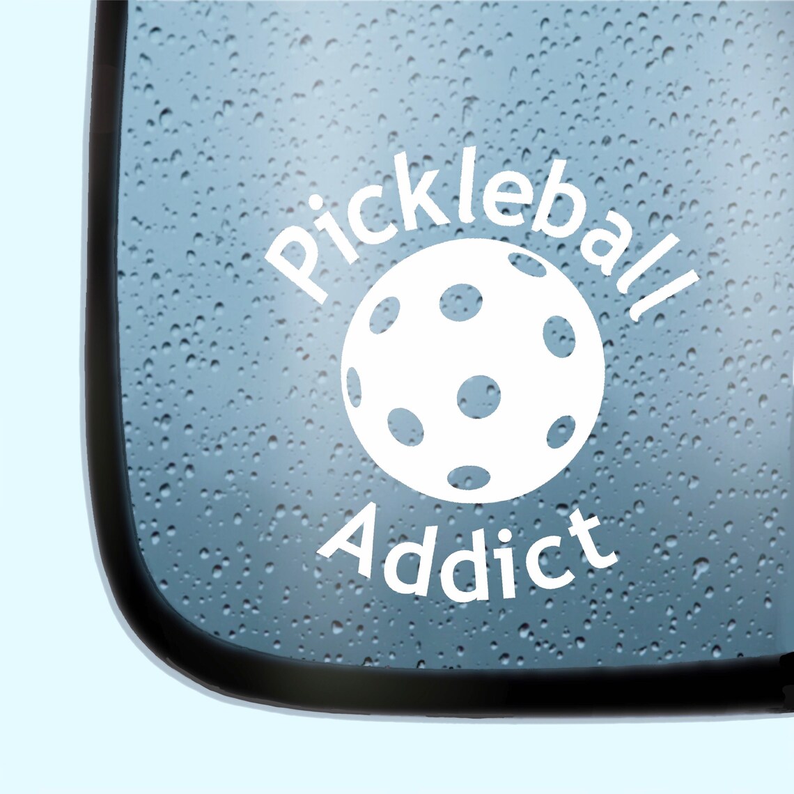 Pickleball Decal Pickleball Sticker Pickleball Addict Vinyl - Etsy
