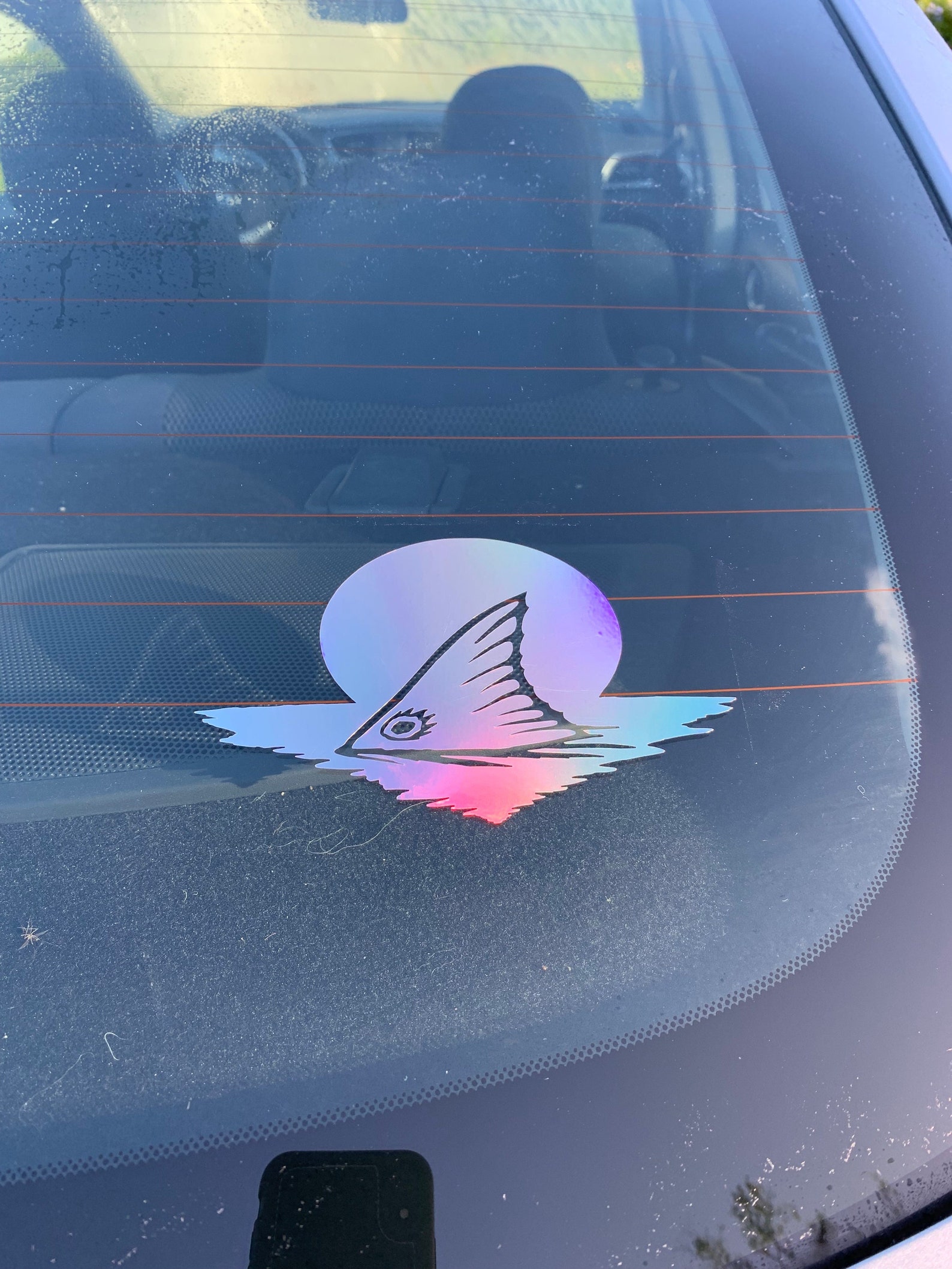 Tailing Redfish Decal. Redfish Sticker. Redfish Car Decal. - Etsy