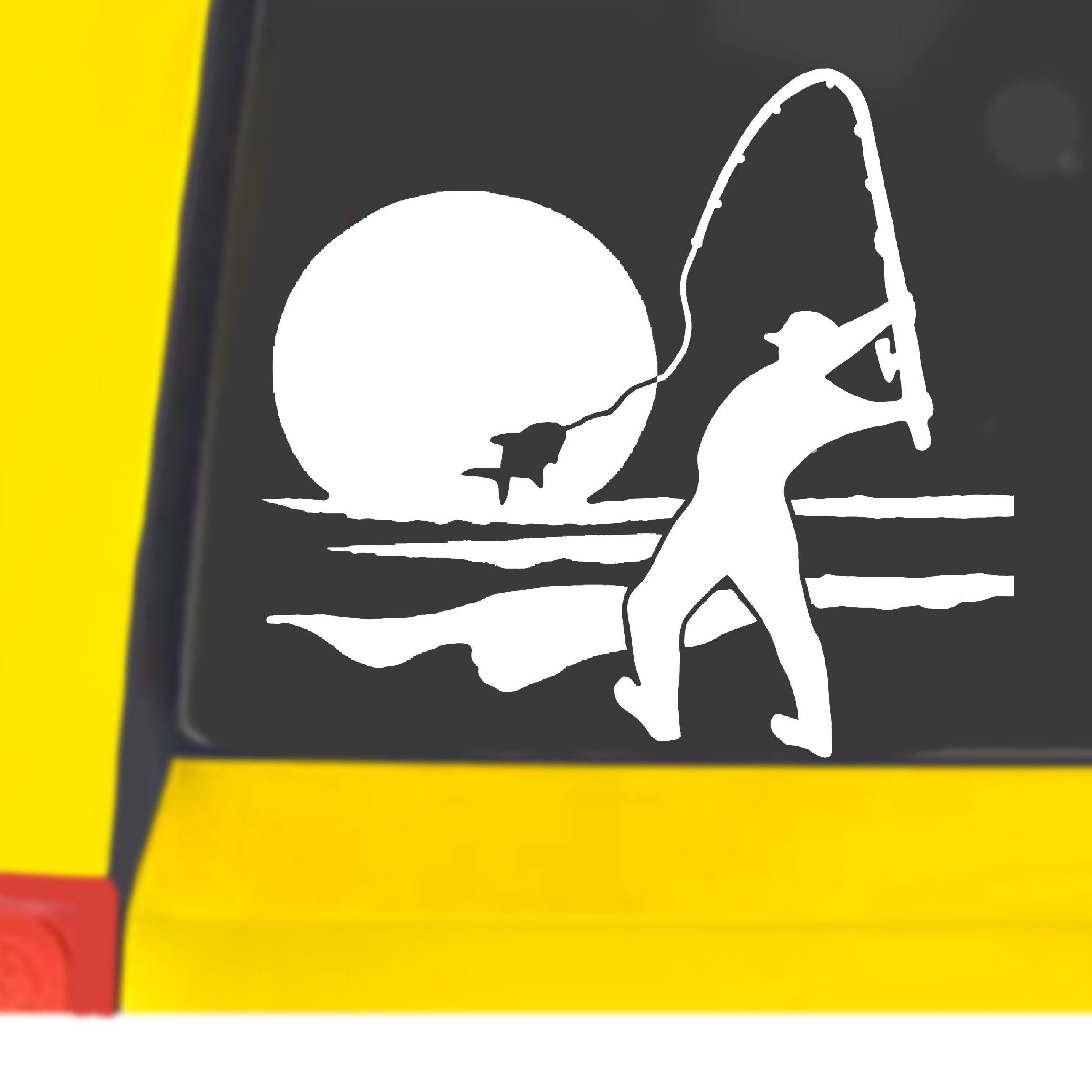 Surf Fishing Decal Sticker for Your Truck or Car Window. - Etsy