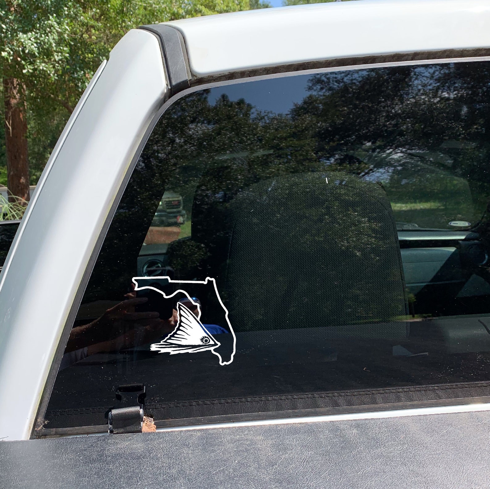 Tailing Redfish Decal Florida Redfish Redfish Car Decal - Etsy