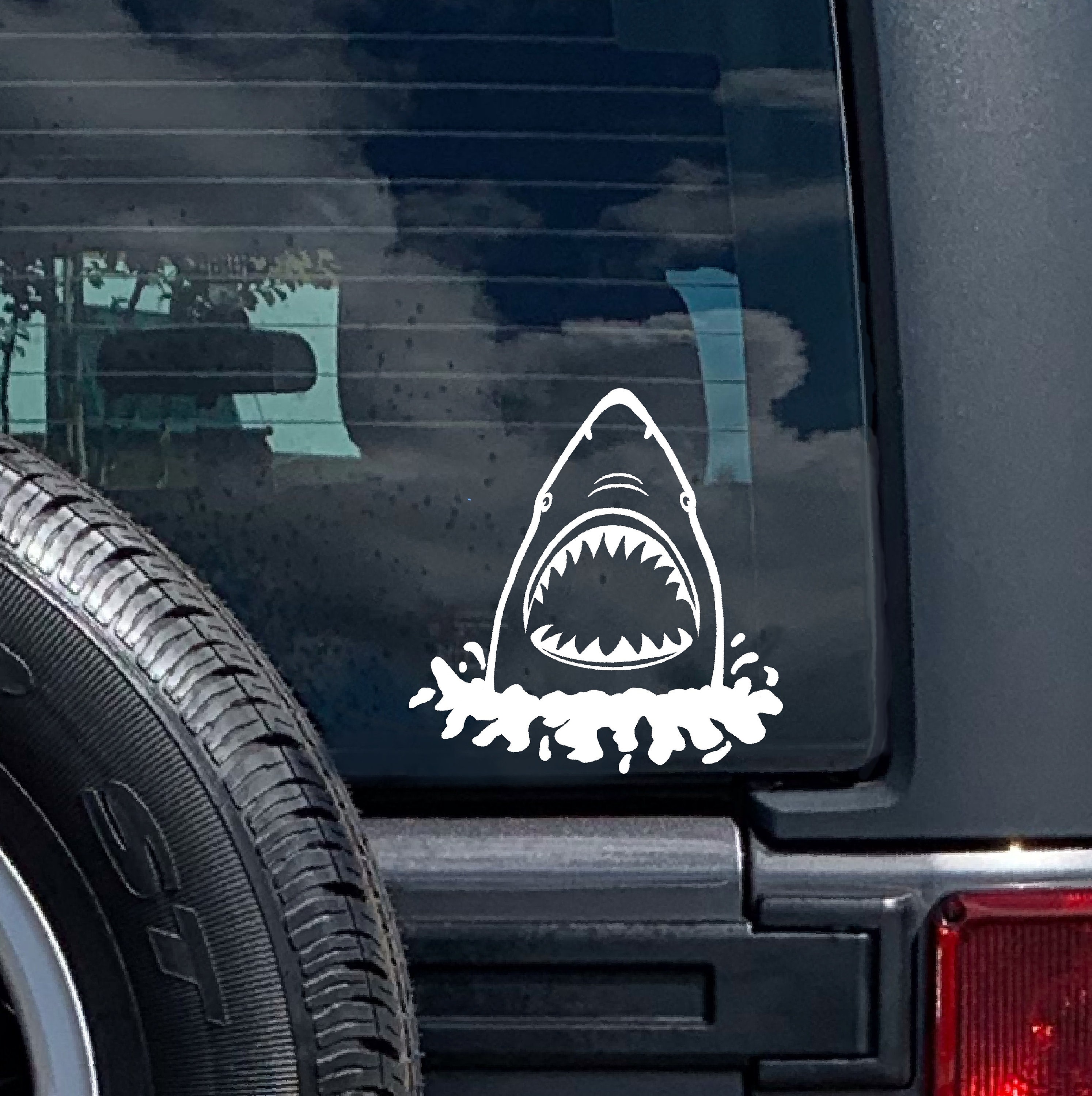 Shark Sticker Bundle 4 Shark Decals Shark Gifts Birthday - Etsy