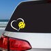 Pickleball Decal for Car Windows. Pickleball Gifts. Pickleball Stickers ...