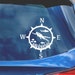 Scuba Diver Compass Decal. Scuba Diver Car Decal. Apply to Car Windows ...