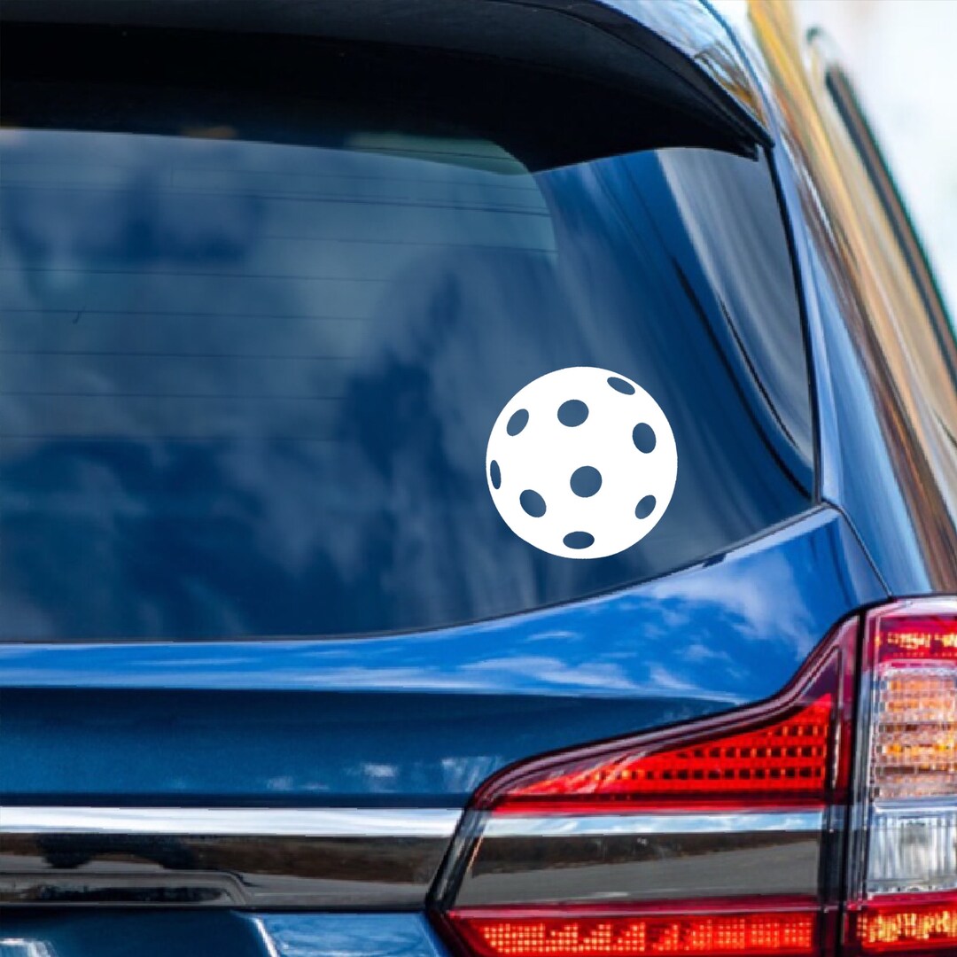 2 Pickleball Decals for 5 Dollars. Car Windows. Waterproof Vinyl ...