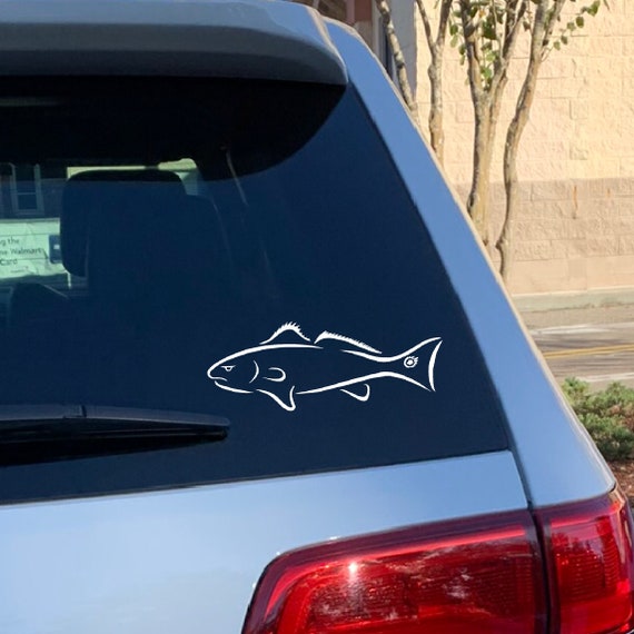 Redfish Outline Decal