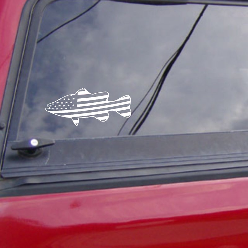 Fishing Decal - Etsy