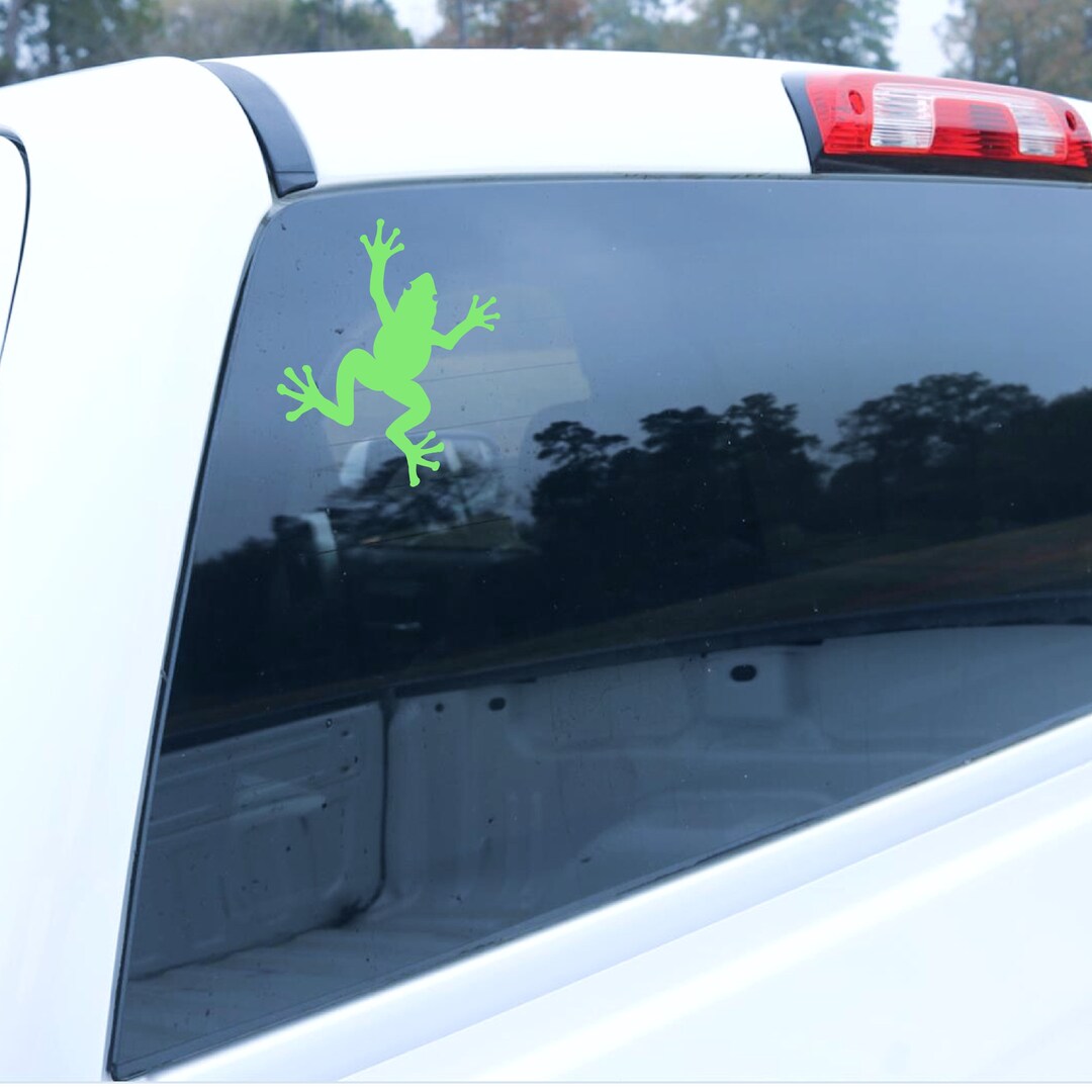Tree Frog Decal Sticker for Car Windows, Truck Windows, or Laptop ...