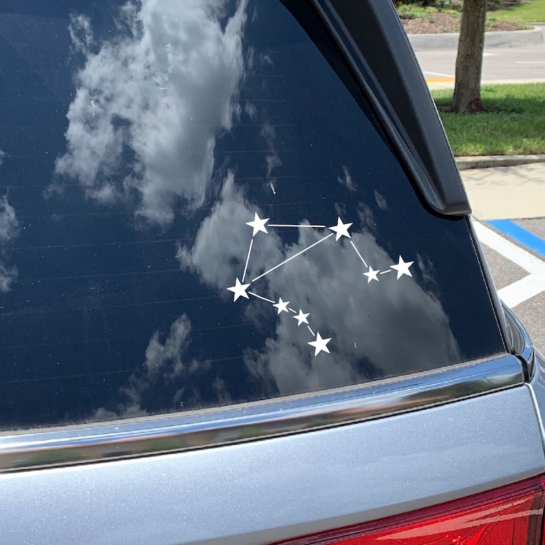 Libra Car Window Decal. - Etsy