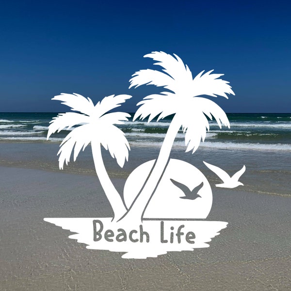 Beach Decal - Etsy