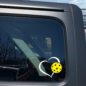 Pickleball Decal for Car Windows. Pickleball Gifts. Pickleball Stickers ...
