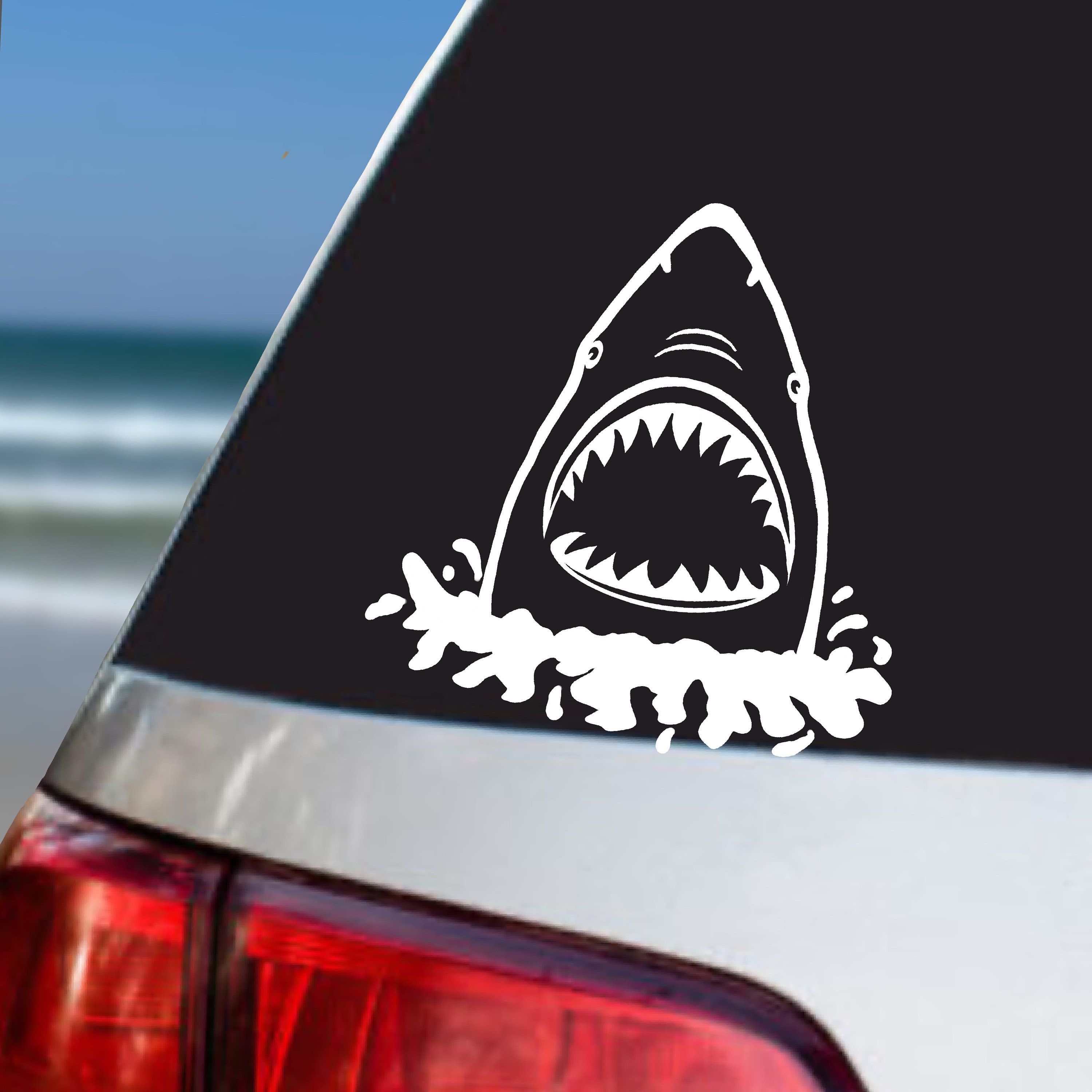 Shark Sticker Bundle 4 Shark Decals Shark Gifts Birthday - Etsy