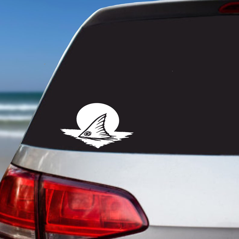 Tailing Redfish Decal. Redfish Sticker. Redfish Car Decal. - Etsy