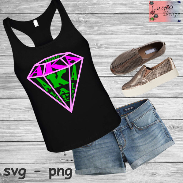 Pack Sorority Diamond, Alpha Kappa Alpha Svg, 1908 Svg, Delta Sigma ...