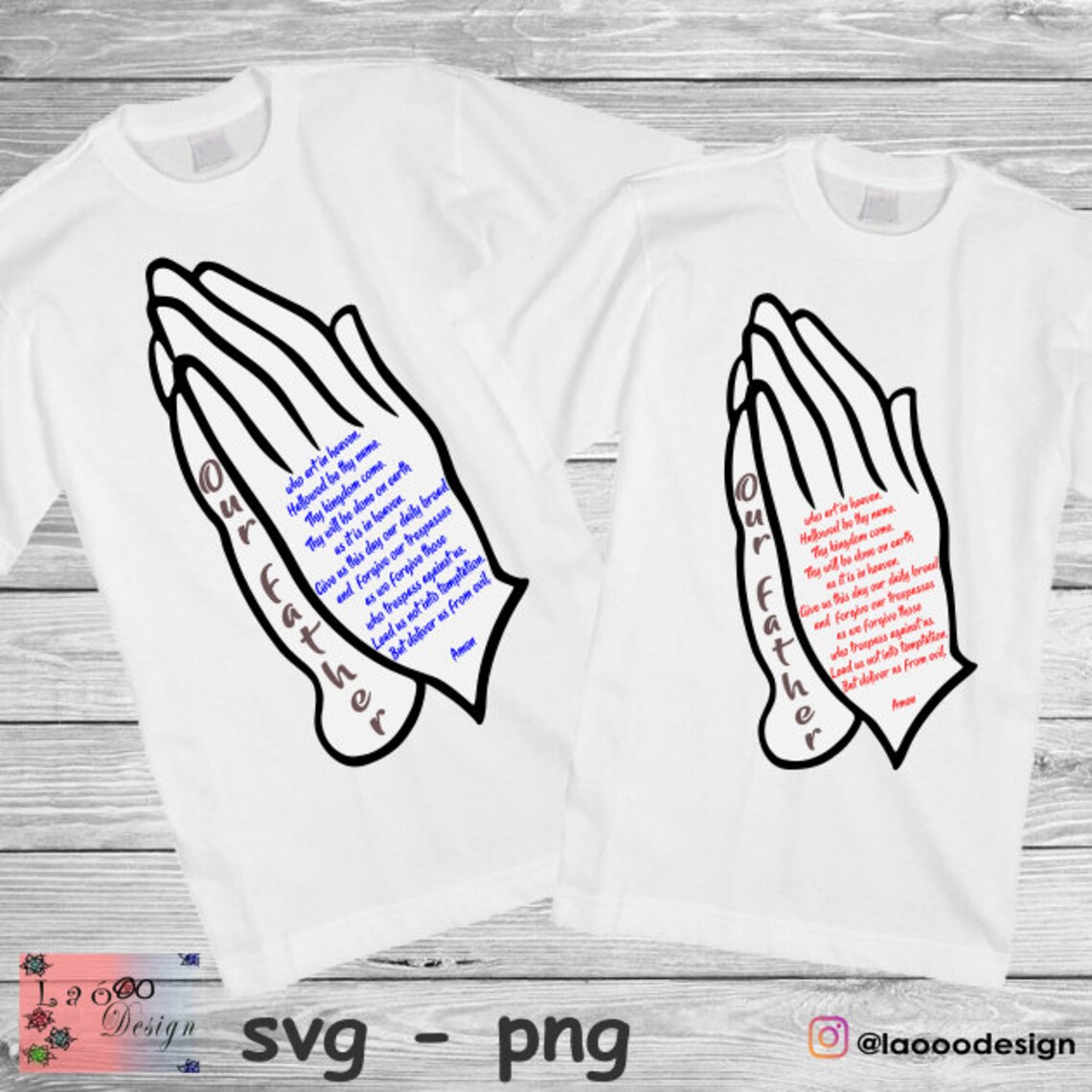 Our Father Svg Padrenuestrolord's Prayerreligious - Etsy