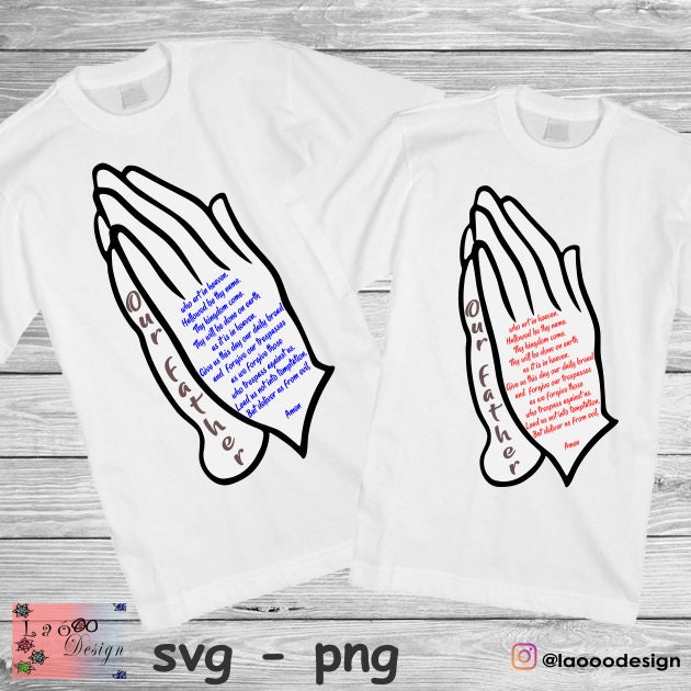 Our Father Svg, Our Father,lord's Prayer,religious Sign,our Father ...