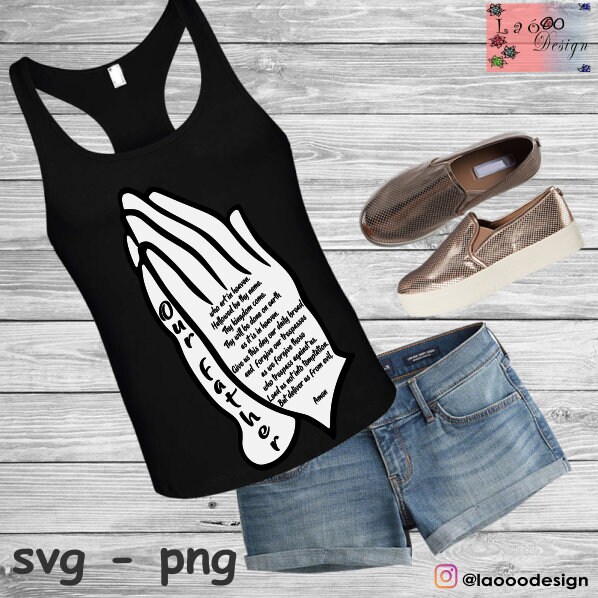 Our Father Svg, Our Father,lord's Prayer,religious Sign,our Father ...