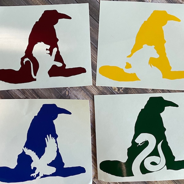 Sorting Hat Decal - Etsy