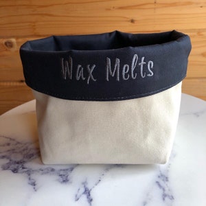 Embroidered Wax Melt Storage Organiser - Etsy UK
