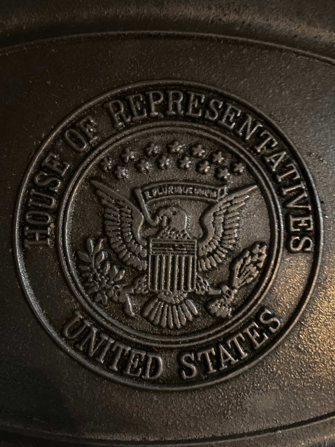 House of Representatives Pewter Plate - Etsy