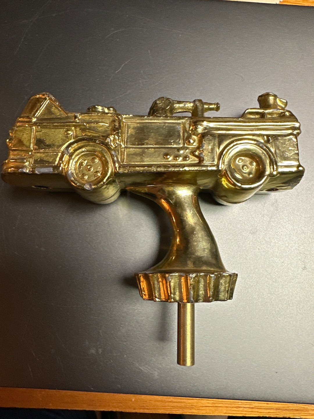 Cast Metal Fire Truck Trophy Topper - Etsy