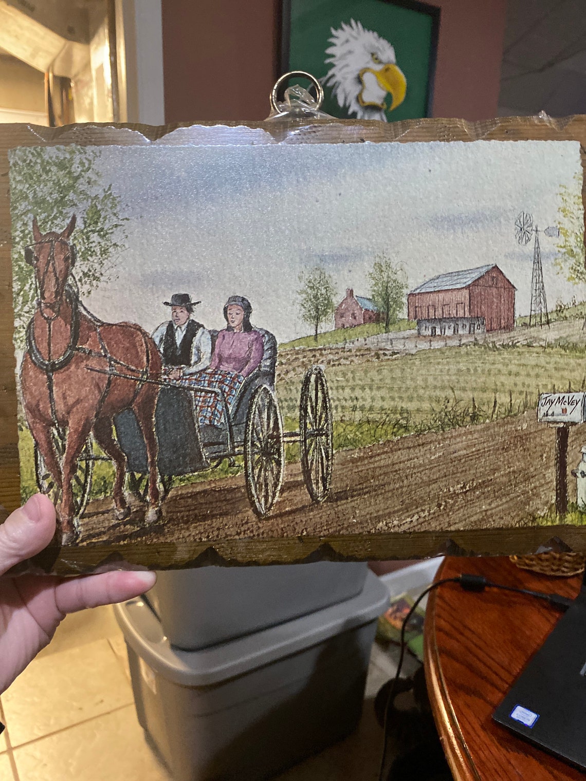 Amish Print by Artist Jay Mcvey - Etsy