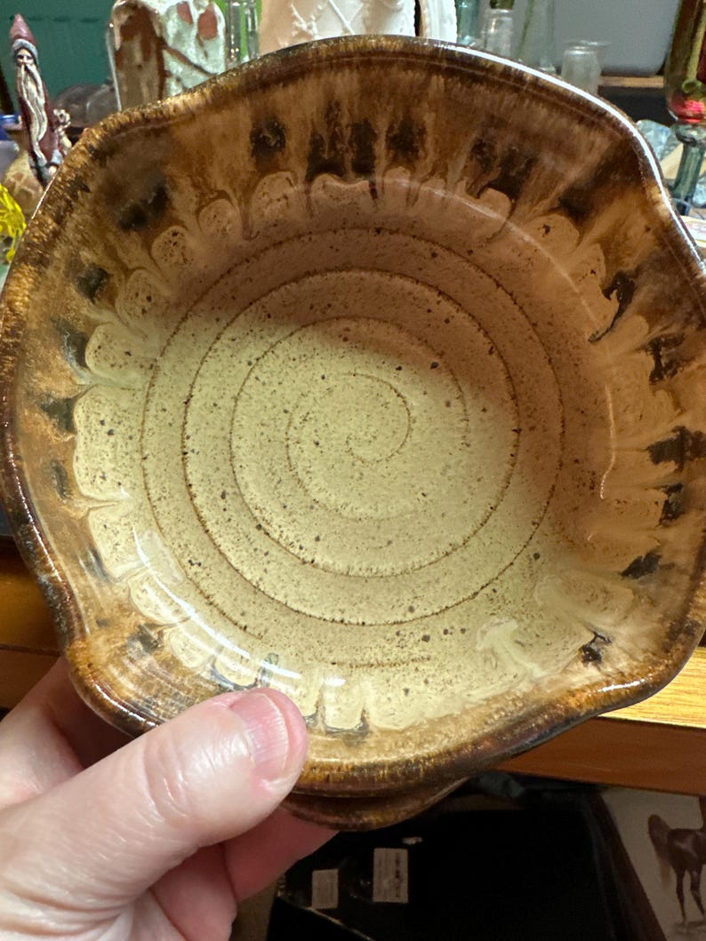 Studio Art Pottery Bowl - Etsy
