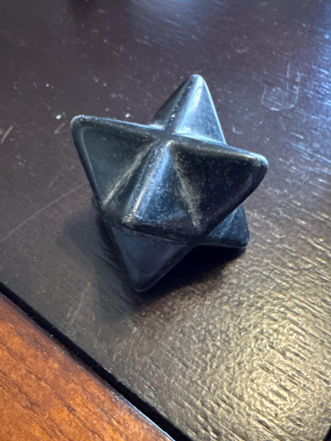 Black Shungite Carved Merkaba Star - Etsy