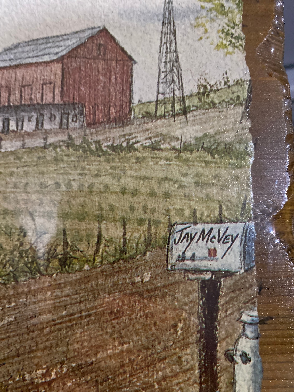 Amish print by artist jay mcvey | Etsy