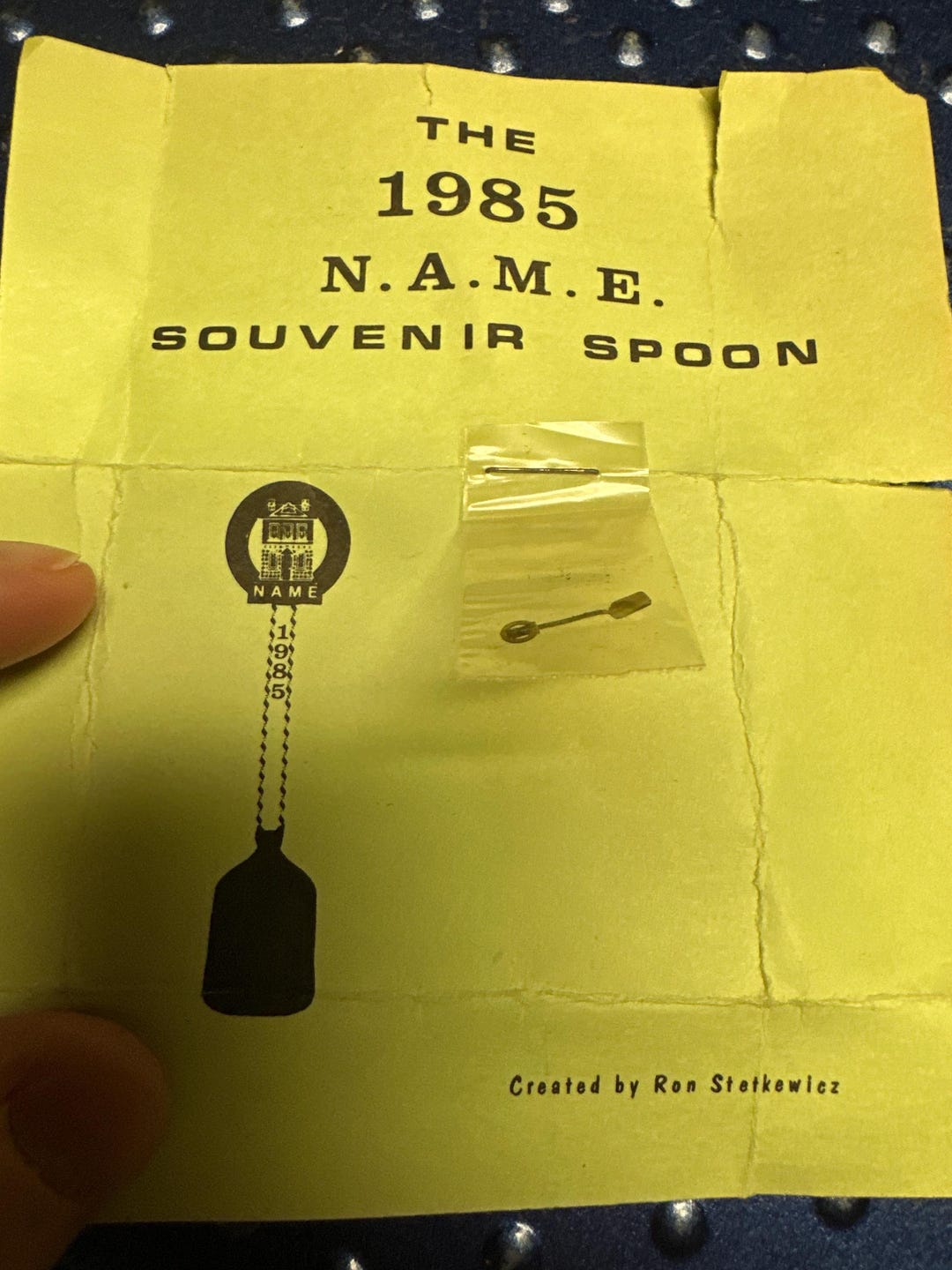 1985 N.A.M.E. Miniature Spoon - Etsy