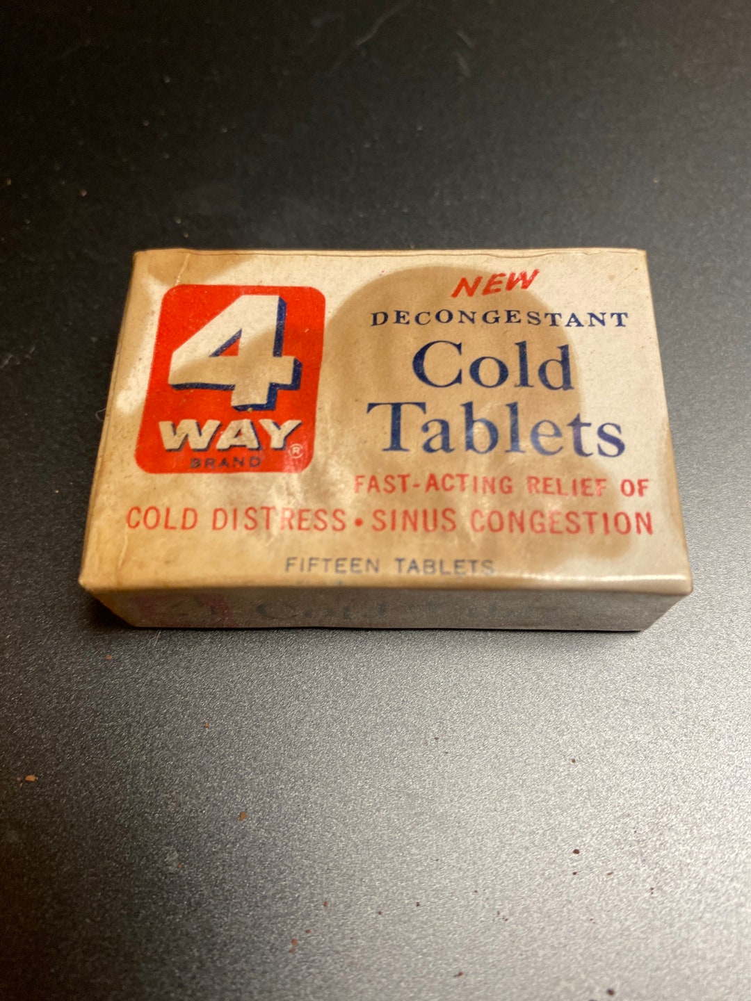 4 Way Cold Tablets - Etsy