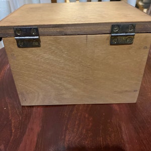 Decorative Amish Wood Box - Etsy