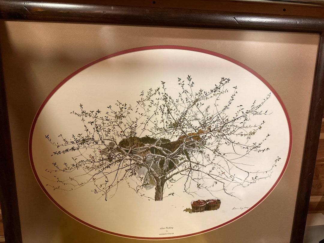 Extra Large “after Picking” Print by Andrew Wyeth - Etsy