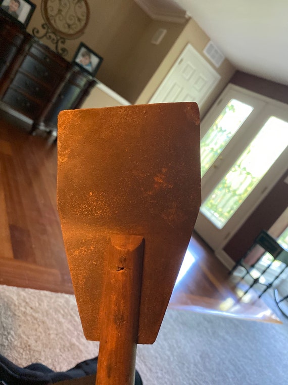 Antique wood handled scraper | Etsy