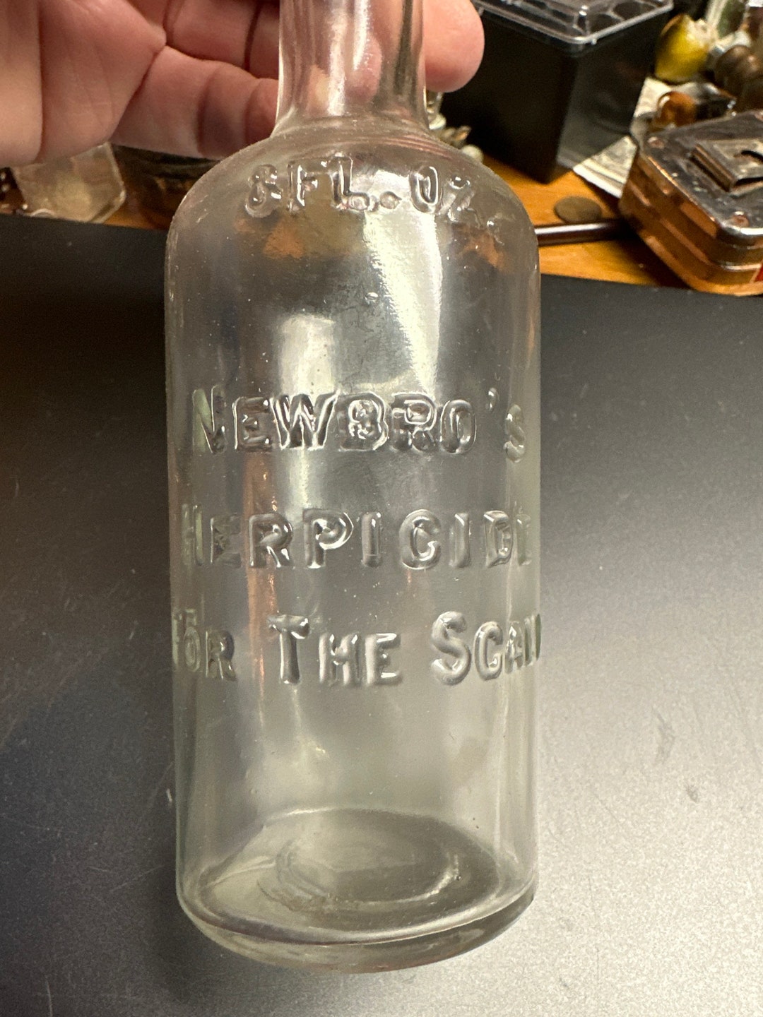 Newbro’s Herpicide Bottle - Etsy