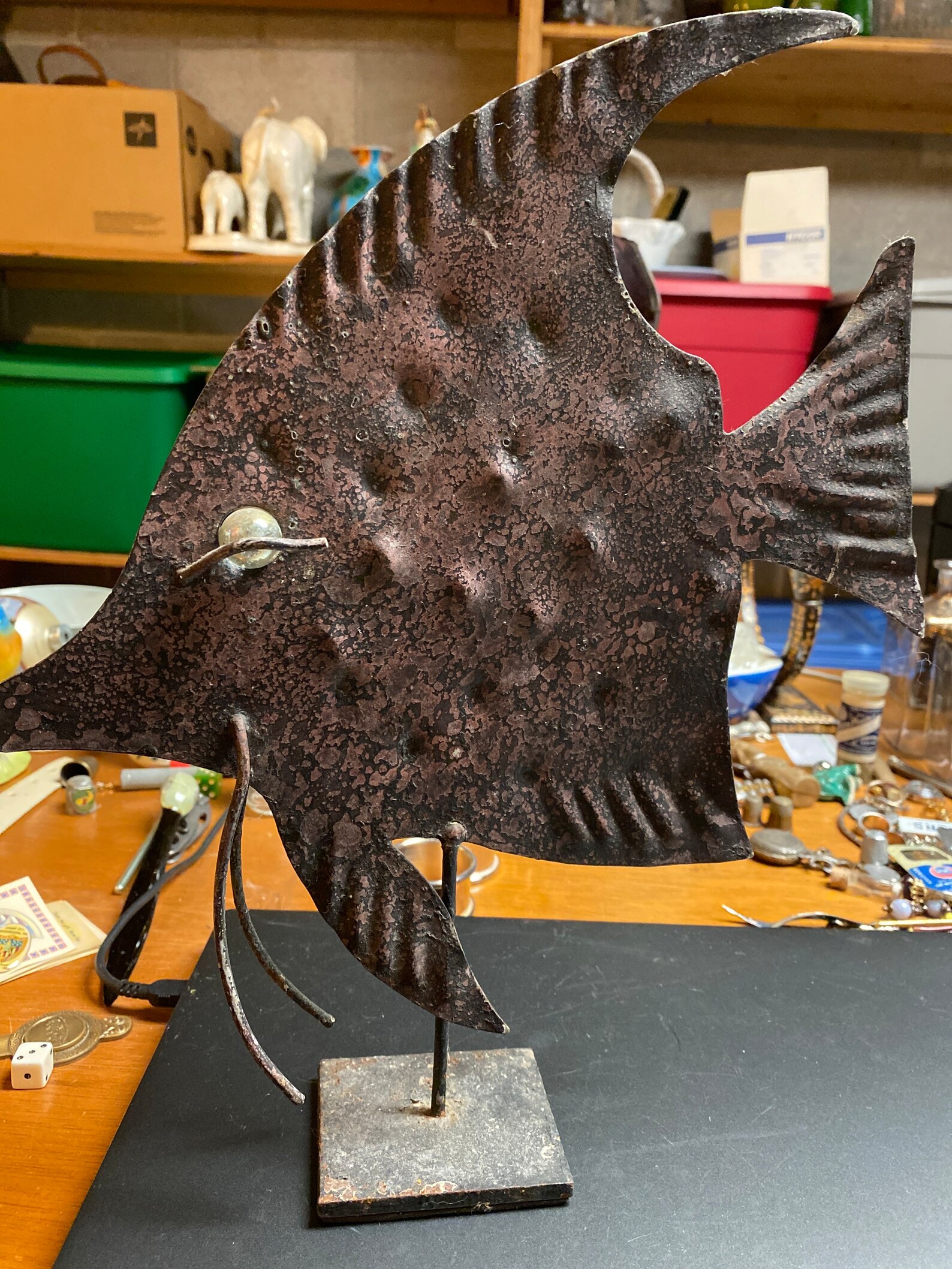 Angel Fish Metal Art - Etsy