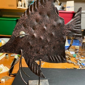 Angel Fish Metal Art - Etsy