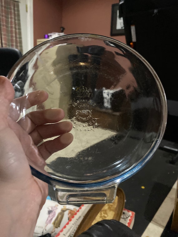 Vintage Pyrex Flameware 818 7 Inch Skillet - Etsy